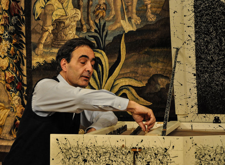 Konzert: Paul Gulda und Marwan Abado spielten mit Flüchtlingen