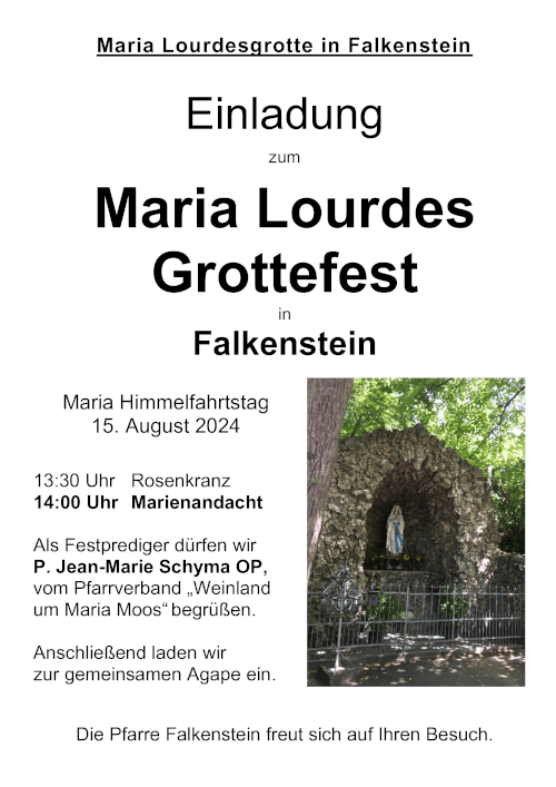 Pfarre Falkenstein | Erzdiözese Wien