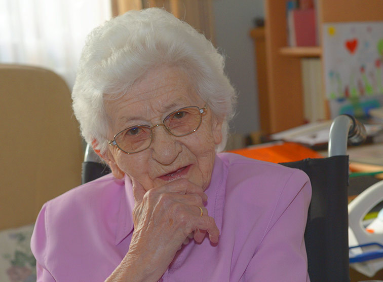 Eine Helferin in vielen Nöten