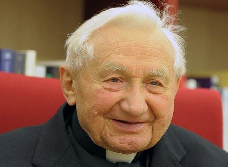 Papst-Bruder Georg Ratzinger wird 95 Jahre alt