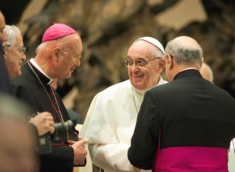 Der Papst und die Priester